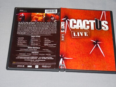 CACTUS - LIVE / UK-DVD 2007 (DVD MINT-) | eBay.de