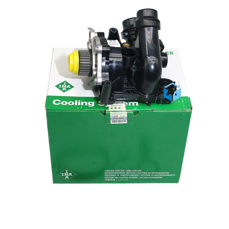 INA Water Pump Thermostat Assembly 06H121026 For VW Golf Jetta Passat ...