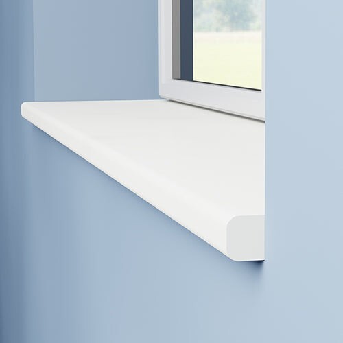 Primed MDF Window Board Extra Thick 30mm Bullnose Edges 175mm x 3m Cill ...