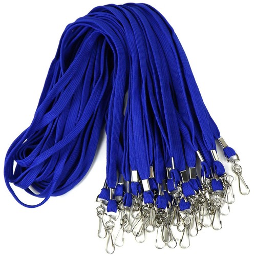 Badge Lanyards Flat Lanyard Swivel Hooks Durably Neck Bulk lanyards 100 ...