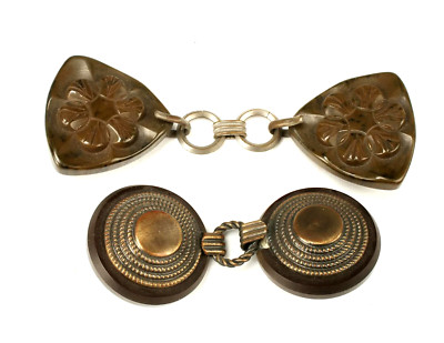 Choice of Two (2) Antique Victorian Coat/Cloak Clasp Fasteners. | eBay
