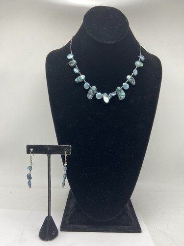 Sterling Silver Necklace & Earring Jewelry Bundle 2pc 27.1g | eBay