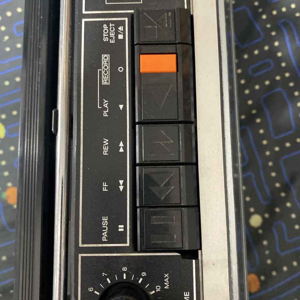 Quasar Gx-3603 Boombox Cassette - 2 Way 4 Speaker Radio W/ Chord ...