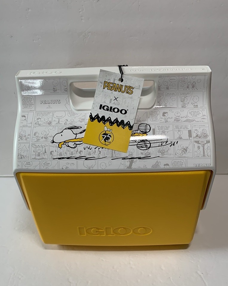 Peanuts Snoopy 7 Qt Disco Party Igloo Playmate Cooler NWT | eBay
