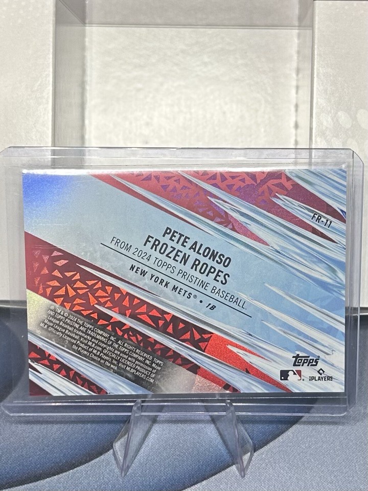 2024 Topps Pristine - Pete Alonso Frozen Ropes 3/5 | eBay