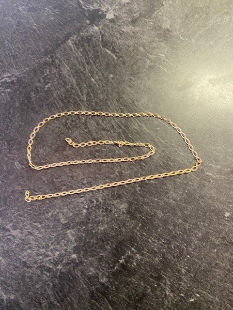 24" Gold Filled Big Open Link Chain New Off Roll 4.5 MM Wide | eBay