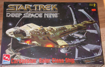 1997 AMT ERTL Star Trek Deep Space Nine Cardassian Galor Class Ship Kit ...