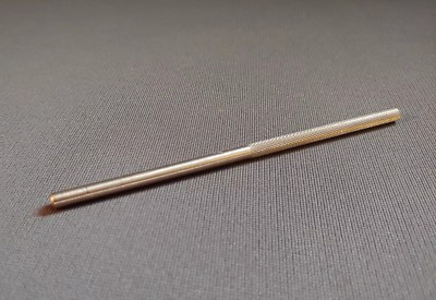 BVI Beaver Blade Handle 1350 Round Knurled SS .50cm Diam 13cm Long 5" | eBay