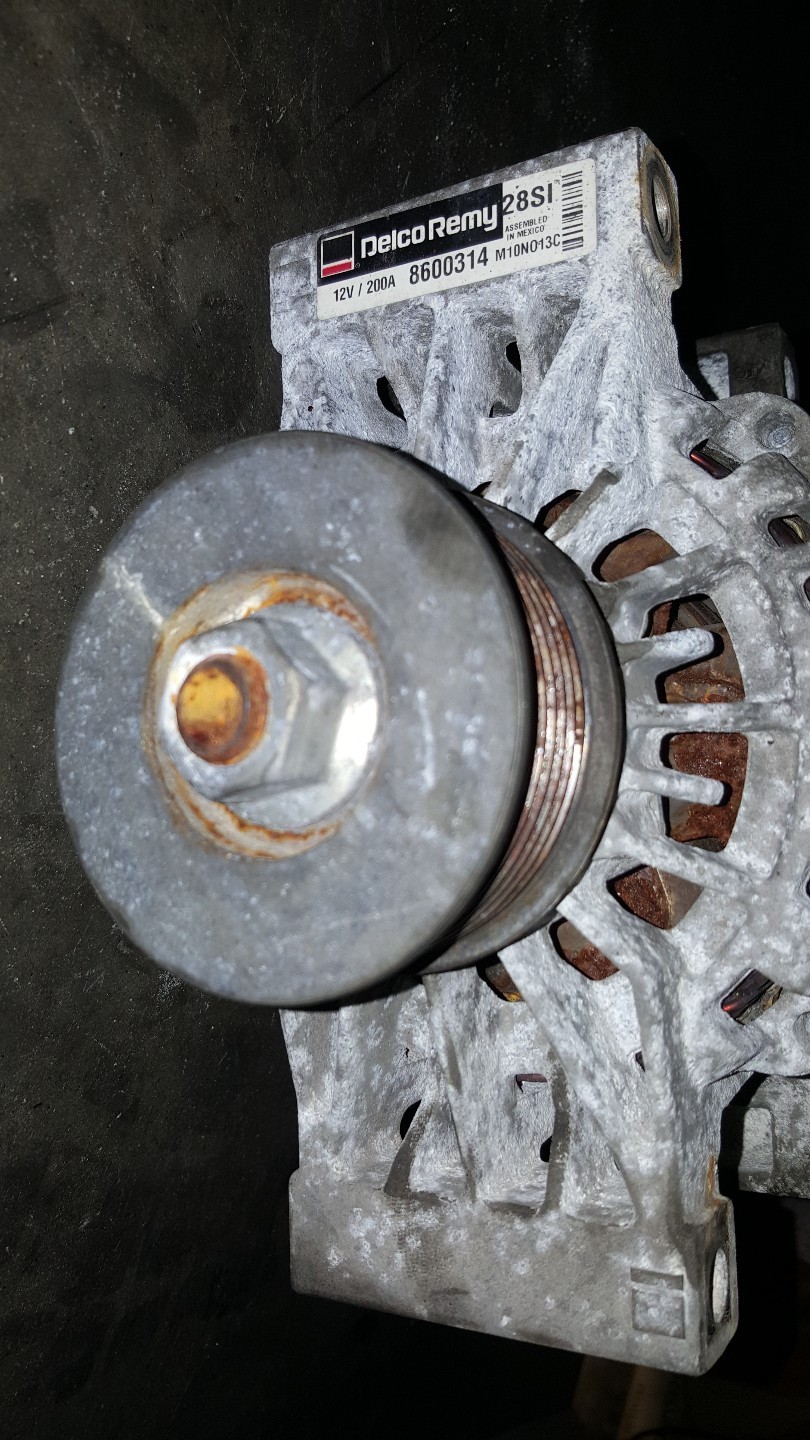 Delco Remy Alternator 8600314 12V 200 Amp | eBay