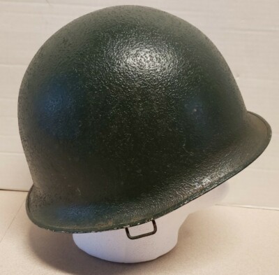 French M51 M1 Steel Helmet ALGERIAN INDO CHINA VIETNAM WAR Helmet Shell ...