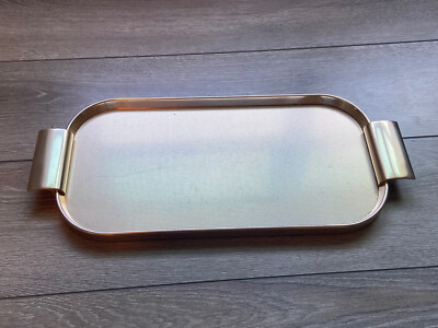 MCM Vintage Mid-Century Modern Kaymet Bar Drink Tray Gold England Retro ...