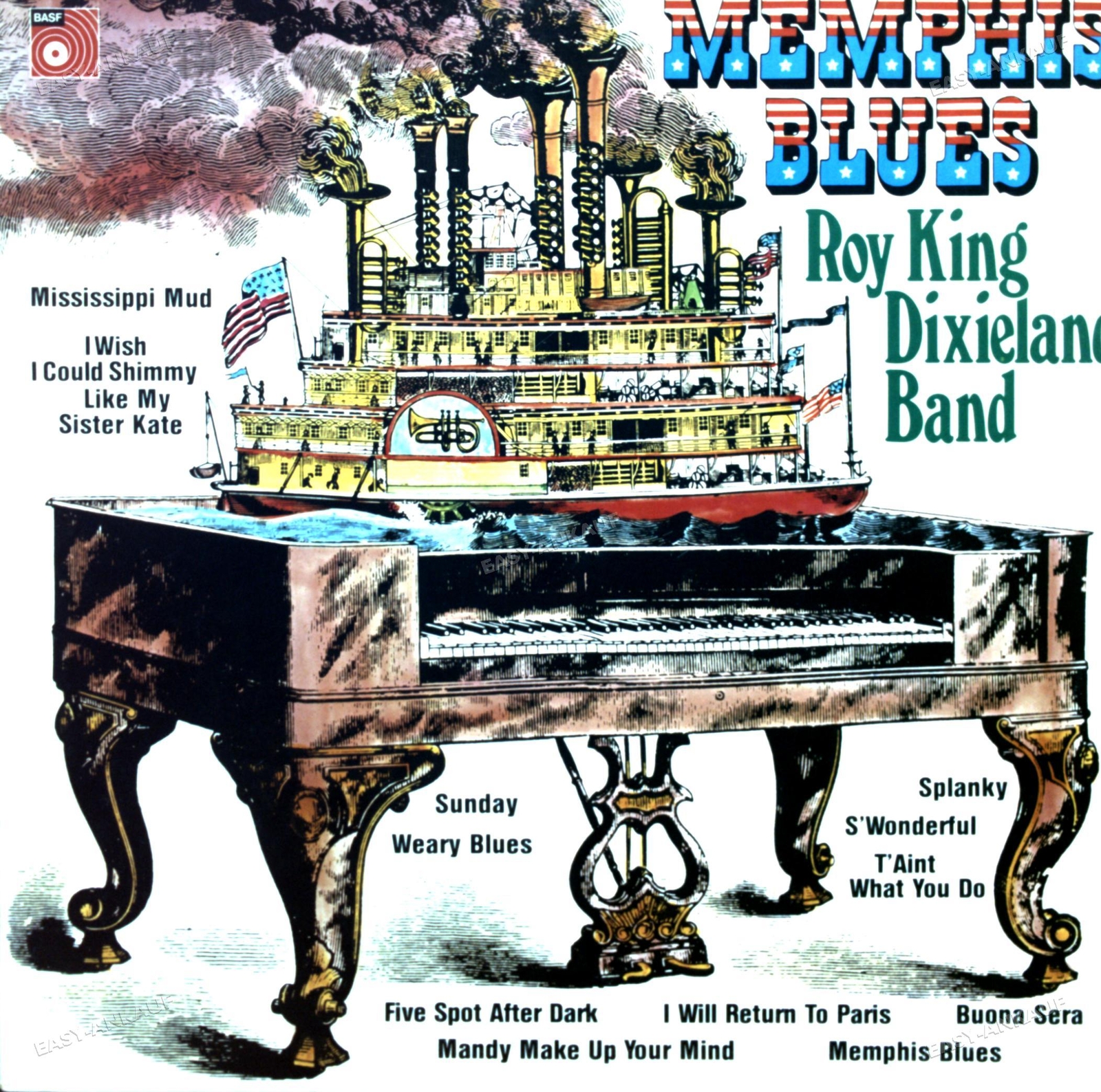 Roy King Dixieland Band - Memphis Blues LP (VG+/VG+) '* | eBay