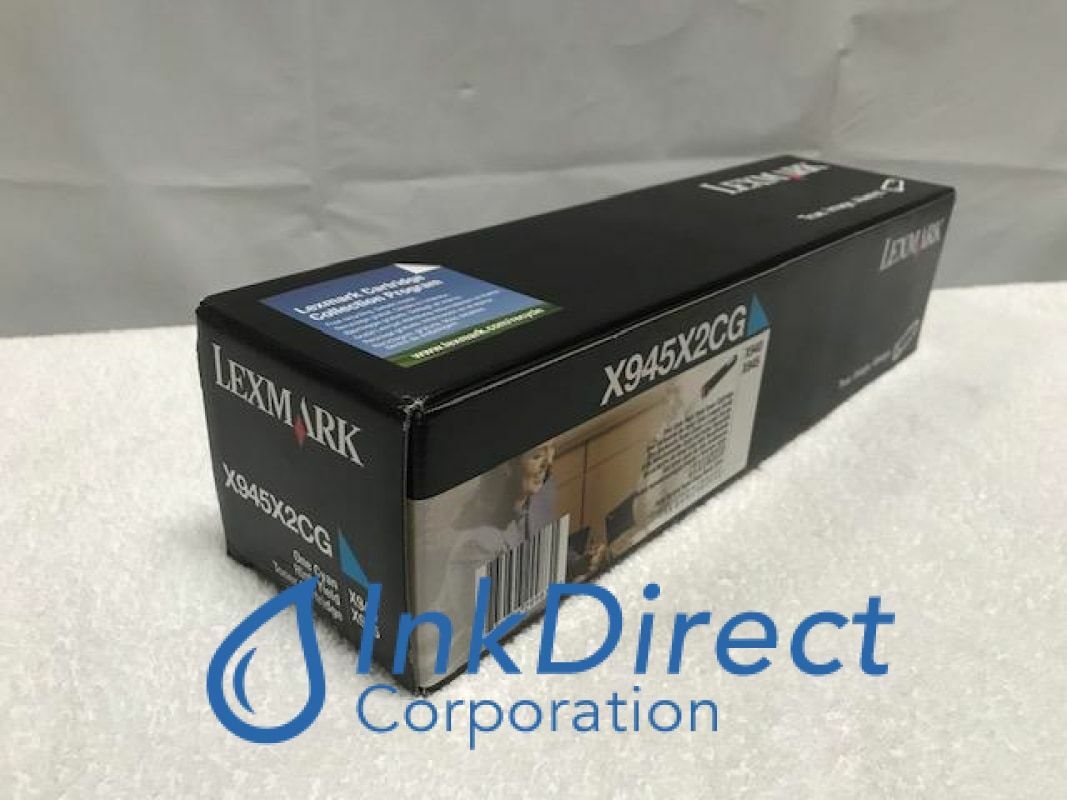 Genuine Lexmark X945X2CG High Yield Toner Cartridge Cyan X940E X945E | eBay
