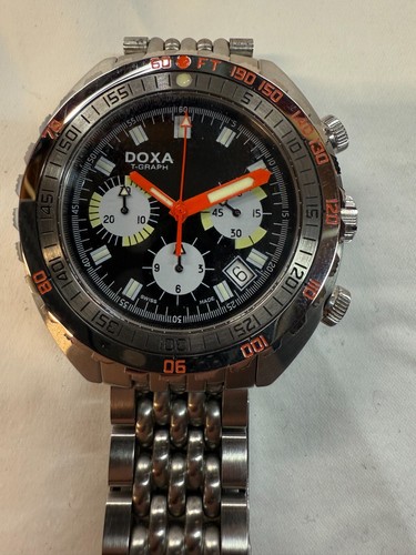 Doxa Sub 600 T-Graph, chronograph, lim ed 119/250, 2005 model, complete ...