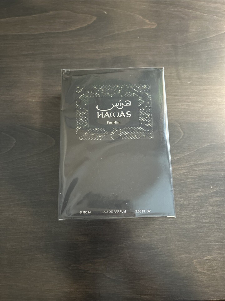 Hawas for him by Rasasi Eau De Parfum Spray 3.38 oz/100 ml - New Sealed ...