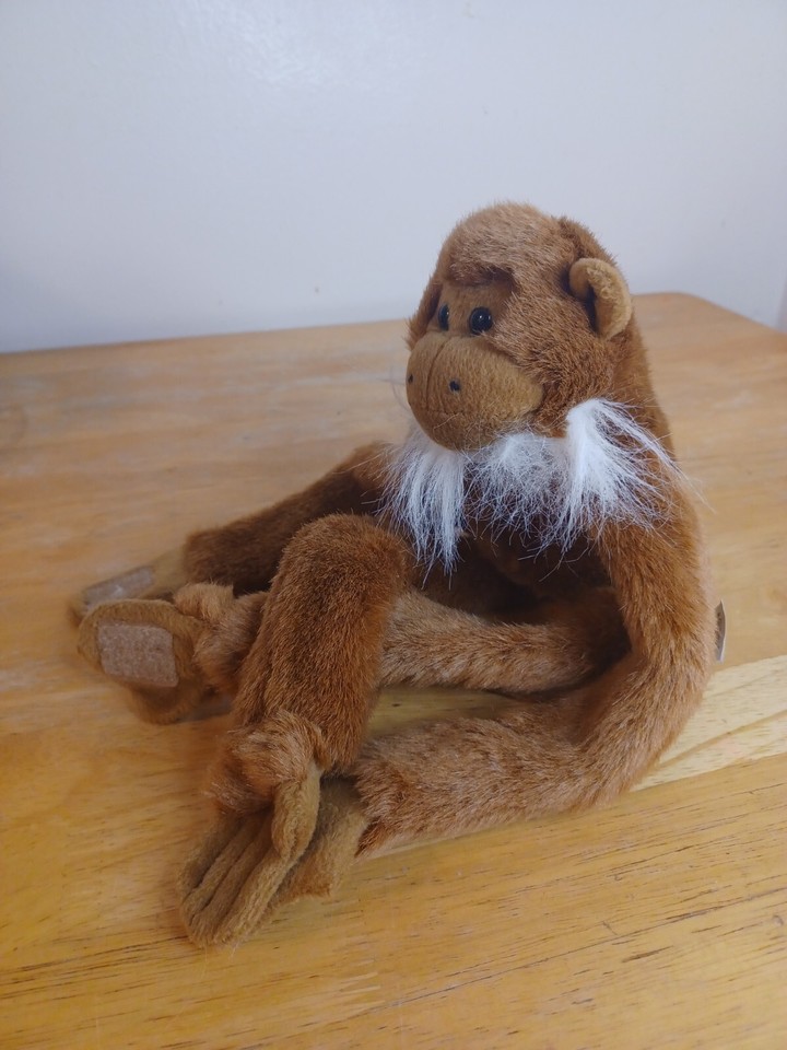 Fiesta Spider Monkey Plush Toy Stuffed Animal Crazy Eye Butterscotch ...