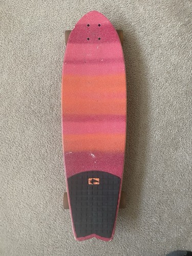 Globe Chromantic 33" Chromatic Pink Orange Gradient Cruiser Skateboard ...