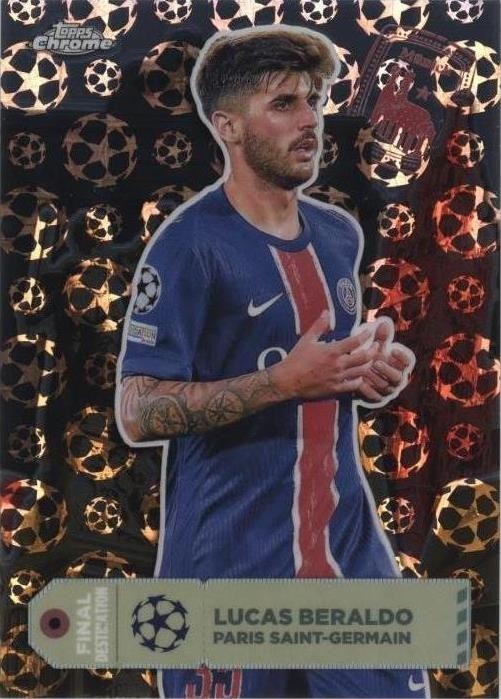 2024-25 Topps Chrome Uefa Club Competitions - Final Destination Lucas ...
