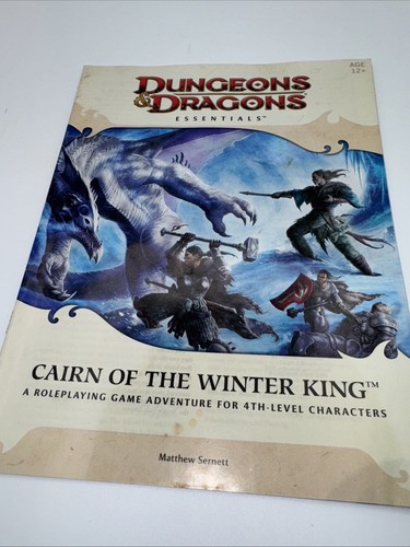 CAIRN OF THE WINTER KING Dungeons & Dragons (AD&D) Adventure Module ...