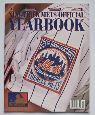 1994 New York Mets Official Yearbook 25th ANNIVERSARY MIRACLE METS | eBay