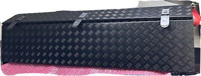 Caravan Drawbar Storage Box 1800L x 500H x 380 w satin black | eBay