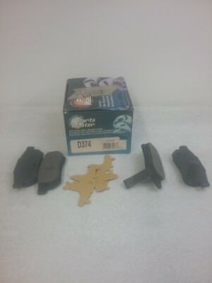 D374 Parts Master Organic Disc Brake Pads Premium Quality Friction | eBay