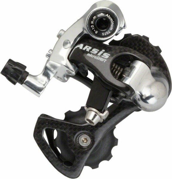 microSHIFT Arsis Carbon Short Cage 10 Speed Rear Derailleur for sale ...