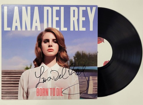 Lana Del Rey signed "Born to Die" Vinyl Record Cover Album autograph (A ...