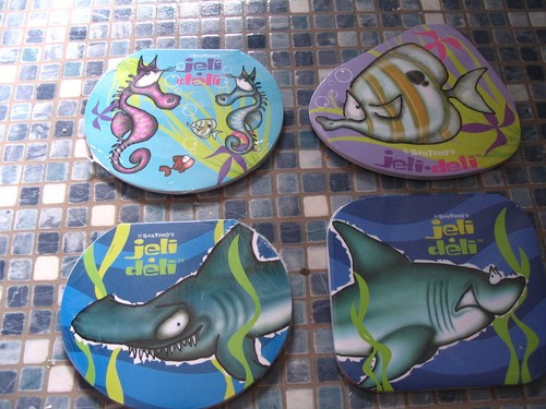 JELI DELI SHARK SEABELLE SEAHORSE OR ANGELFISH MINI NOTEPAD BRAND NEW ...