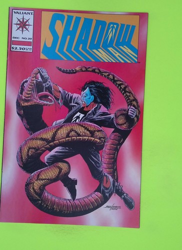 Shadowman #20 Vol. 1 1993 Valiant Entertainment High Grade Comic Book ...