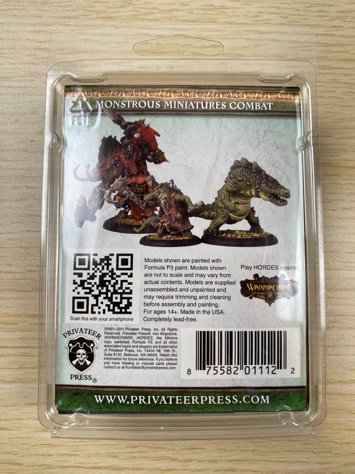 Warmachine Hordes Minions MAELOK THE DREADBOUND WARLOCK 75037 Brand New ...