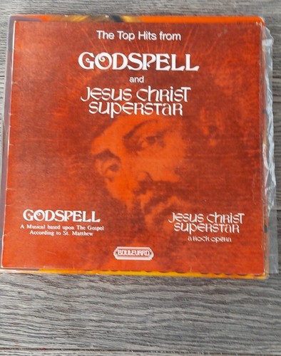 GODSPELL JESUS CHRIST SUPERSTAR OST UK LP 1973 CULT XIAN PSYCH ROCK ...