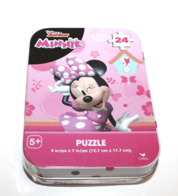 Minnie Mouse puzzle in collector tin 24 pcs New Sealed Disney ...