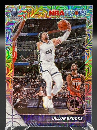 Dillon Brooks 2019-20 Panini NBA Hoops Premium Stock! Silver Mojo Prizm ...