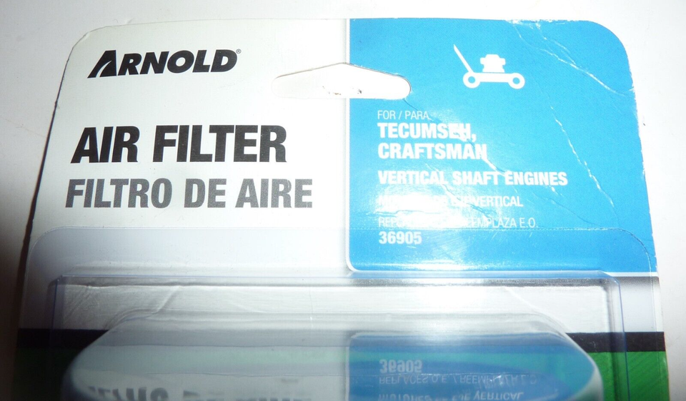 Arnold Air Filter 490-200-0021 037049945177 Engine Air filter Tecumseh ...