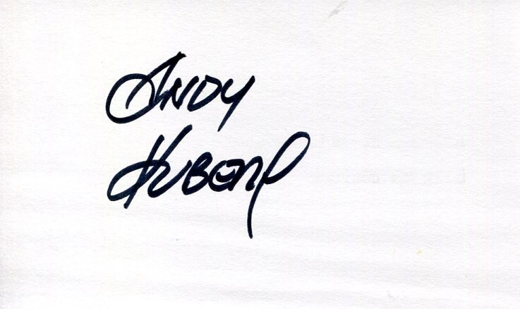 Andy Kubert Batman X-Men Ghost Rider Comic Book Artist Signed Autograph ...