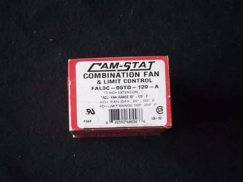 CAMSTAT FAL3C-05TD-120-A COMBINATION FAN & LIMIT CONTROL BRAND NEW (OLD ...