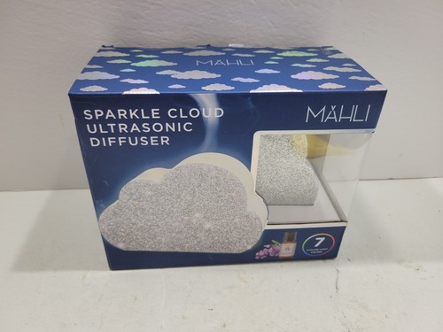 Mahli Sparkle Cloud Ultrasonic Diffuser with Essential Oil and LED ...