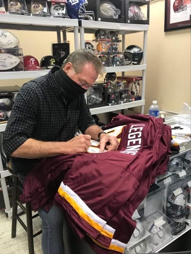 RFK Legends Jersey - 13 Washington Redskins Autographs With ...
