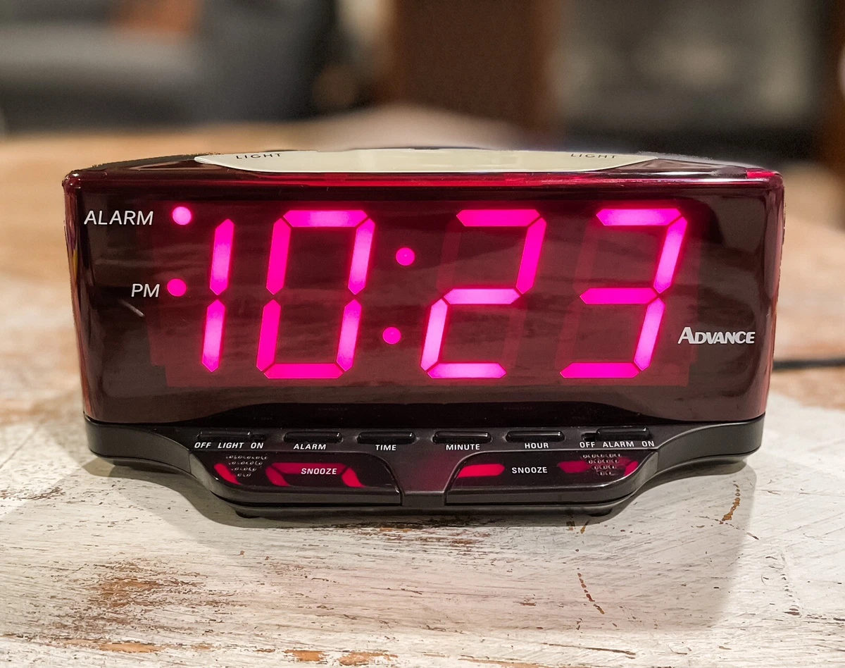 Retro Digital Alarm Clock