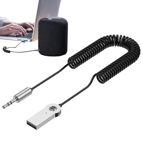 Car Wireless Audio Receiver Stereo Sound Aux Adapter Car Audio Plug-And ...