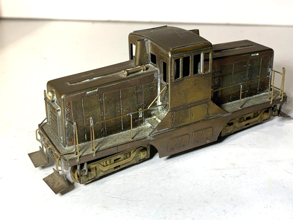 HO Scale Brass UNITED - GE 44 Ton Switcher Diesel Locomotive w/ Box ...