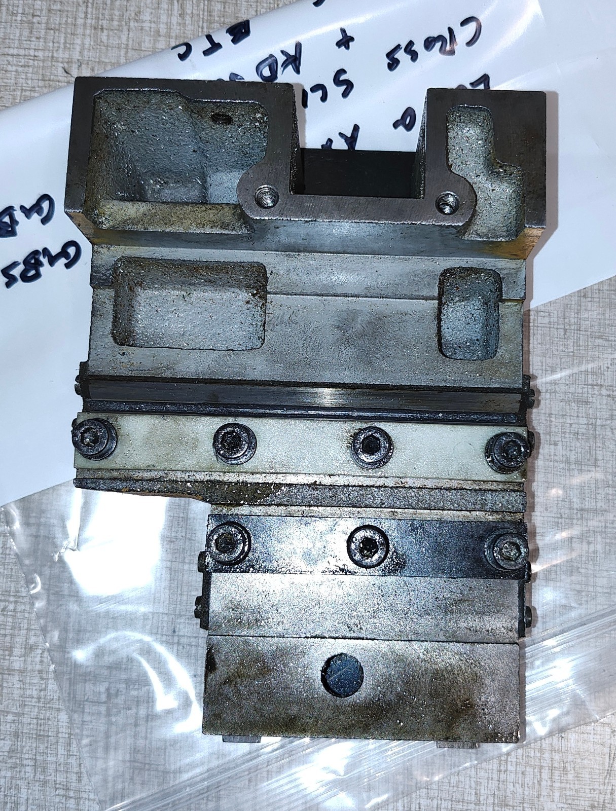 Emco Compact 5 CNC Lathe Cross Slide Table w/ Dovetail & Gibs E16Y | eBay