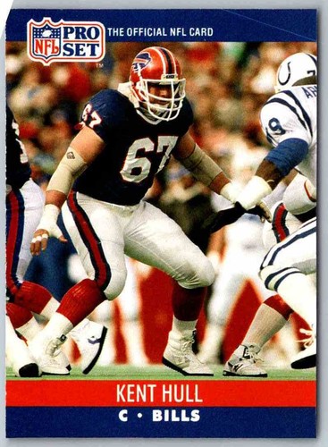 1990 Proset Kent Hull #438 Football Card | eBay