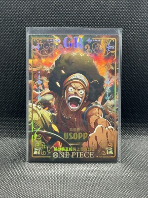 One Piece GR Usopp OP-GR-005 Card grand line endless treasure 4 holo | eBay
