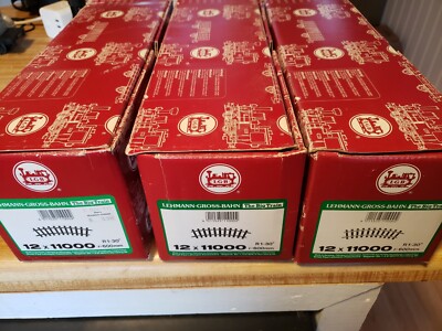 48 COUNT LGB G SCALE BRASS CURVED TRACKS; N0. 1100, R 600MM, W/BOXES, W ...