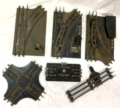 Lot of MAR Toys Marx O-27 Train Control Panel and Switches | eBay