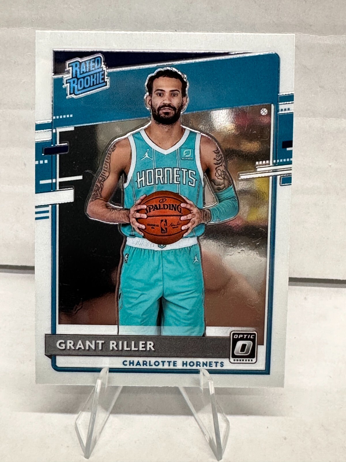 2020-21 Panini Donruss Optic Rated Rookie #200 Grant Riller Charlotte ...