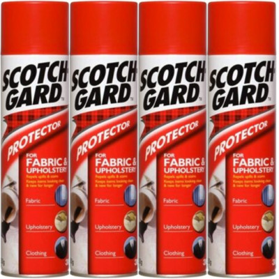 BULK 4x 3M Scotchgard Fabric Upholstery Protector Spray 350G Can Scotch ...