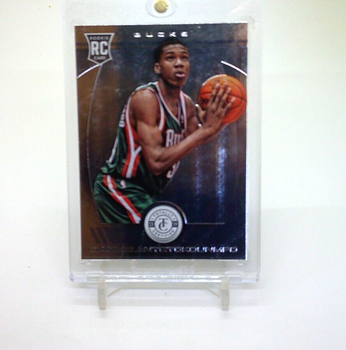 2013-14 PANINI TOTALLY CERTIFIED #236 GIANNIS ANTETOKOUNMPO RC ROOKIE ...